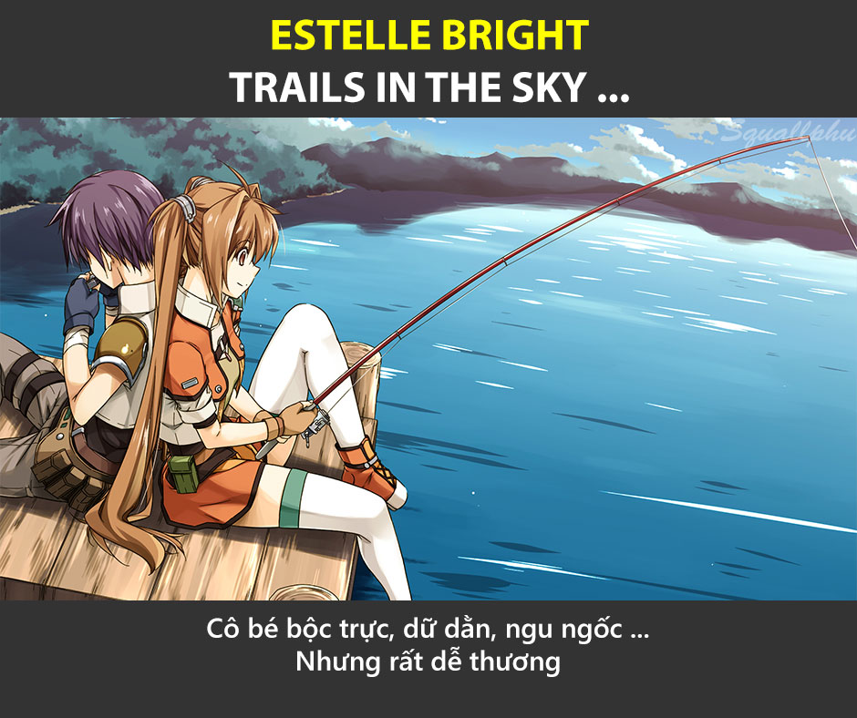 Estelle Bright trong Series Trails in the Sky | Squallphu